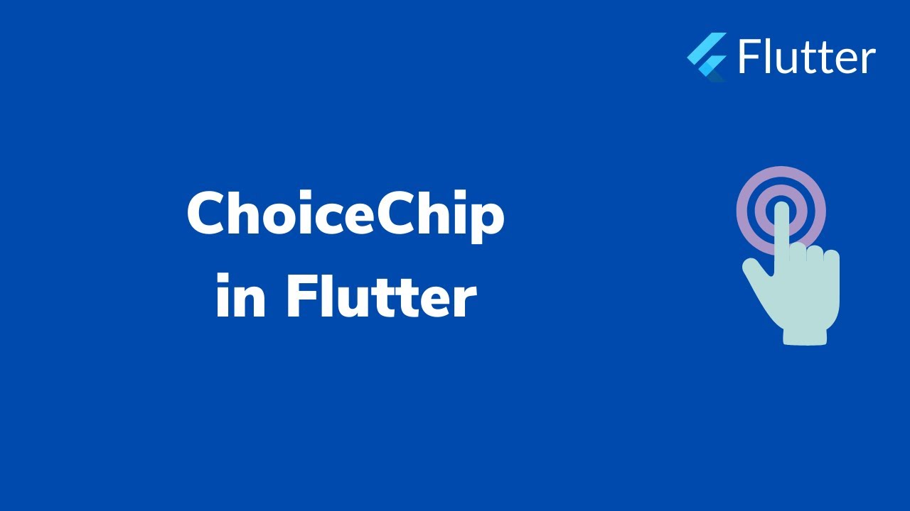 ChoiceChip in Flutter | INFY TECH