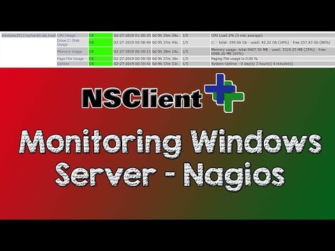 Nagios Core Monitoring Windows Server Using NSClient++ | Tech Arkit
