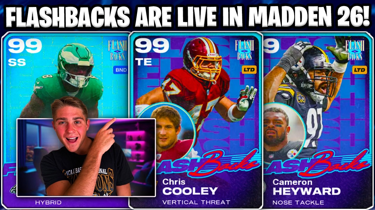 FLASHBACKS ARE LIVE! PLATINUM GLOW UP OPPORTUNITY BUNDLE, FANDOM PACKS + MORE IN MADDEN 26!