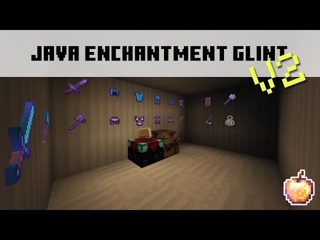 Java Enchantment Glint Minecraft Texture Pack