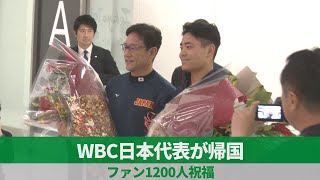 WBC日本代表が帰国 ファン1200人祝福|47NEWS（よんななニュース）