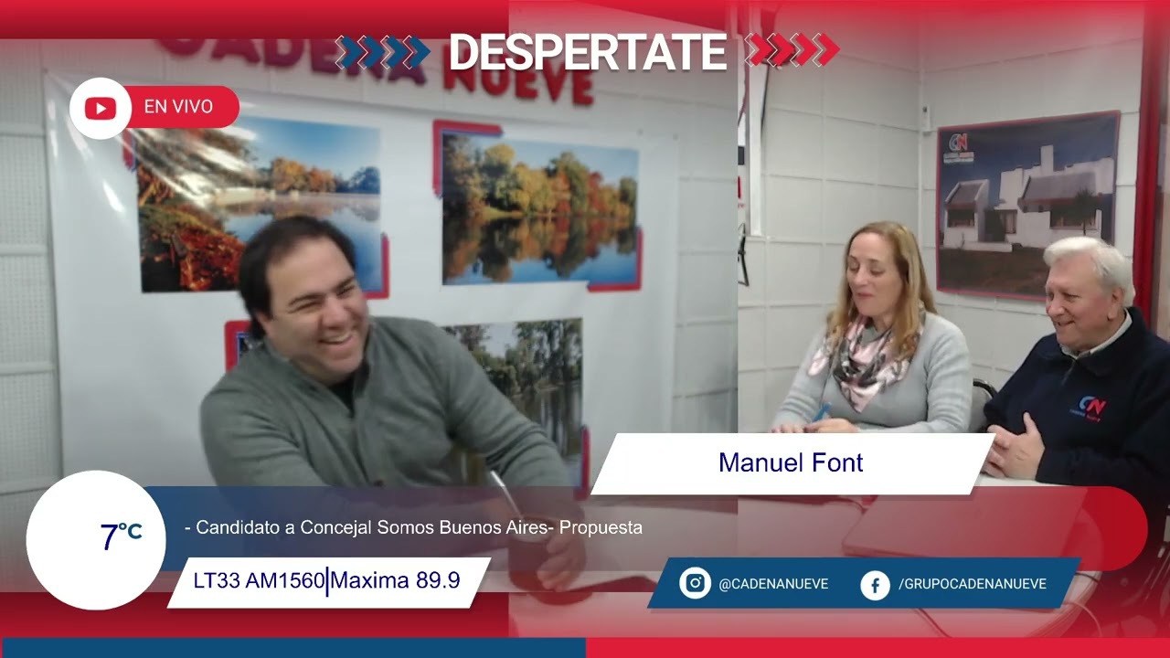 Manuel Font: “Queremos fortalecer un gobierno que nunca se escondió ...