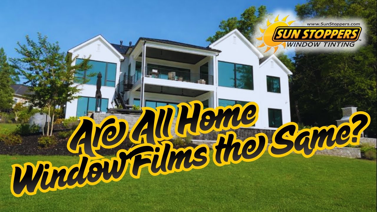 Home Window Film Differences You Need to Know Before Choosing