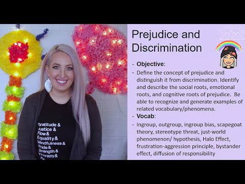 The Psychology of Discrimination And Prejudice