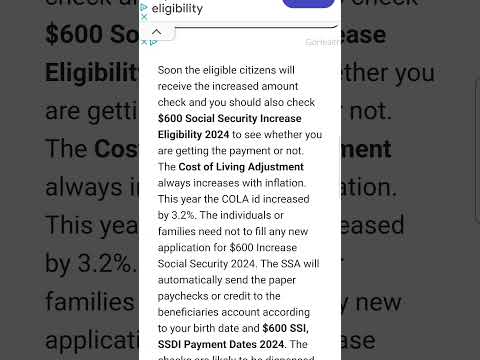 Can anyone tell me if this is a true story that senior citizens are getting extra money 2024?