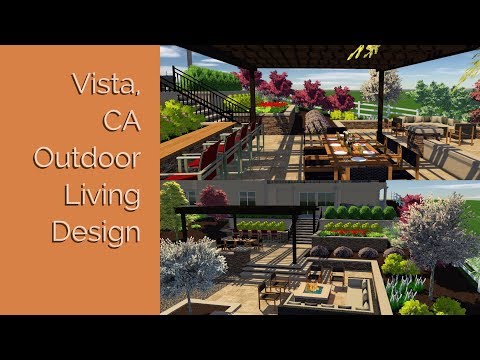 Vista, CA - Outdoor Living Design - VizX Design Studios - (331) 213-9866