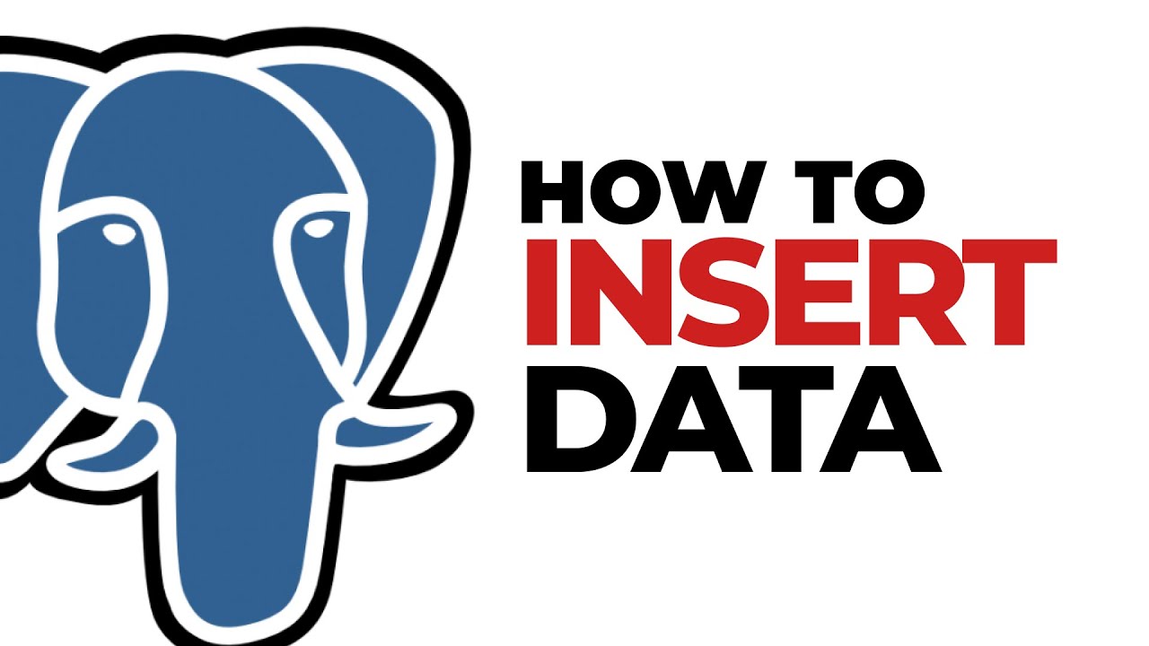 How To Add or Insert Data to Table in Postgresql
