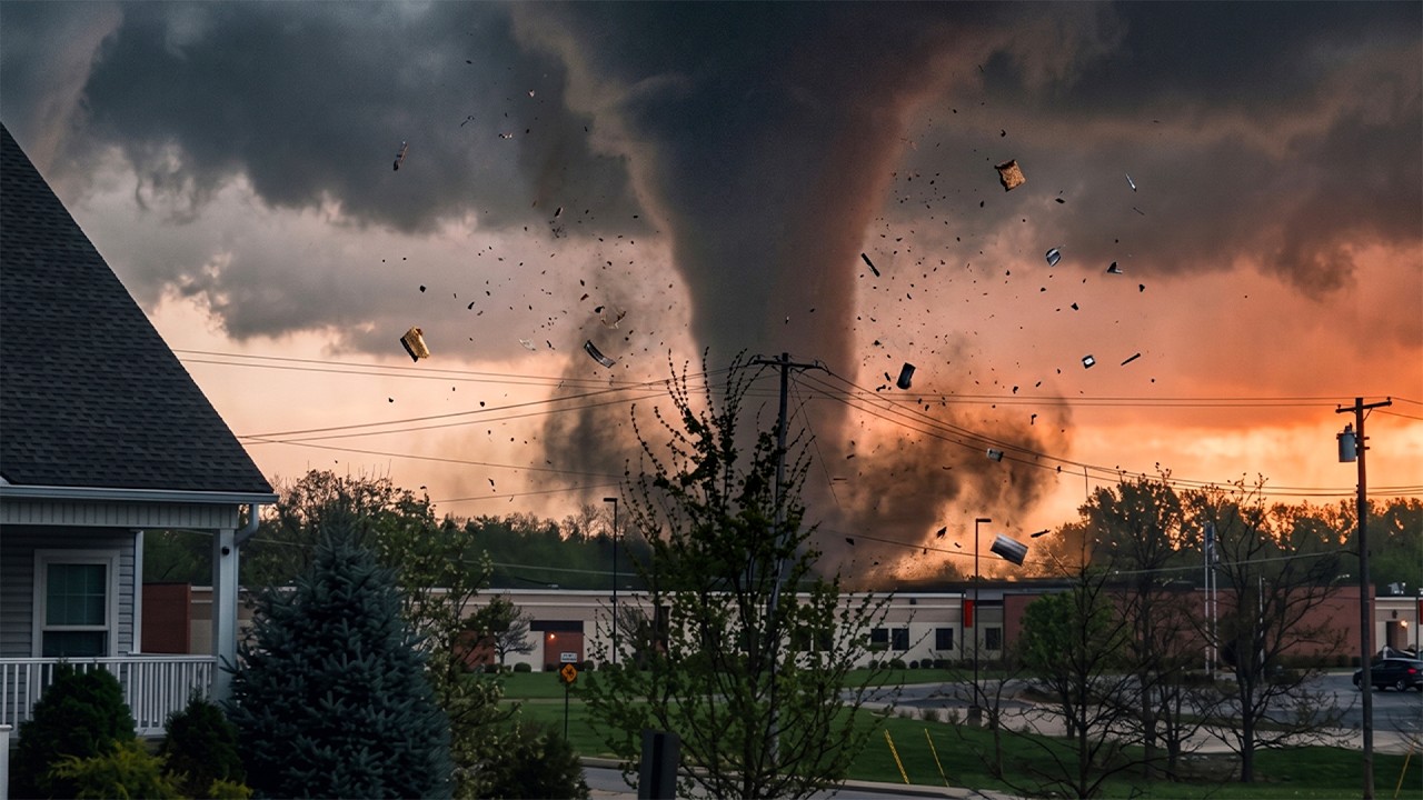 Kansas in Ruins! Massive Tornadoes Destroy Homes & Cars in Ottawa