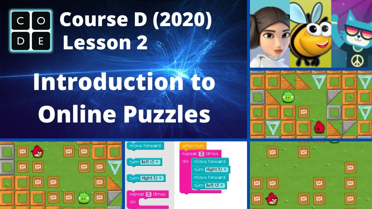 Basic Programming | Code.org | Course D | Lesson 2