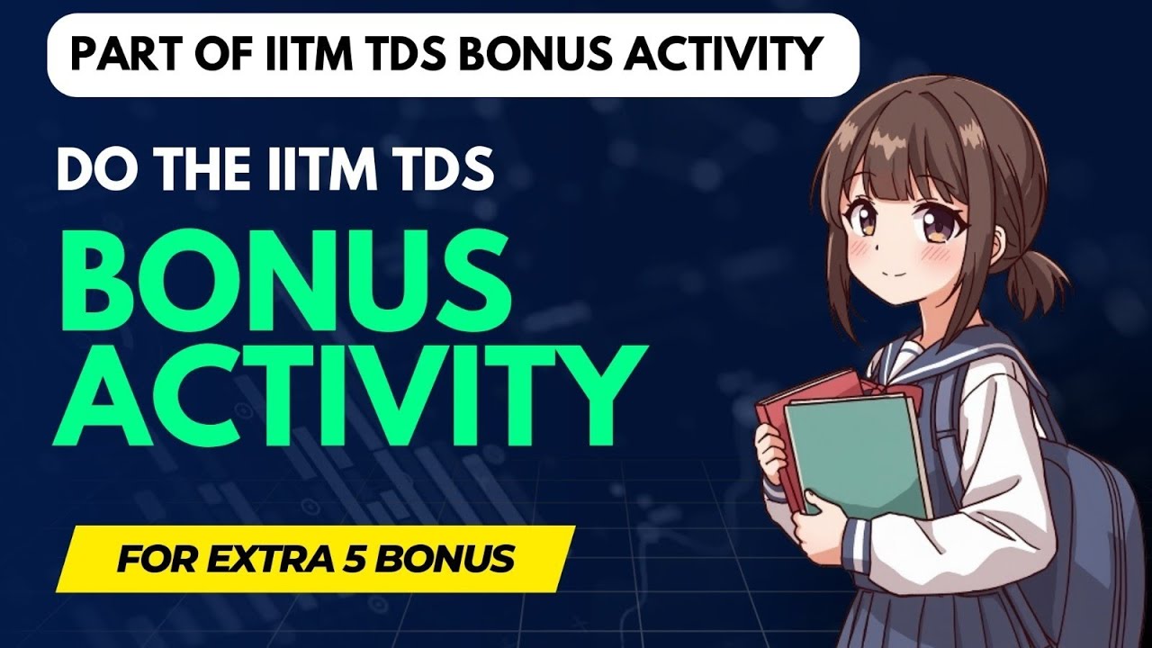 TDS Bonus Mark Setup 5/5 marks – Complete Step-by-Step GitHub Guide (With Live Demo) 