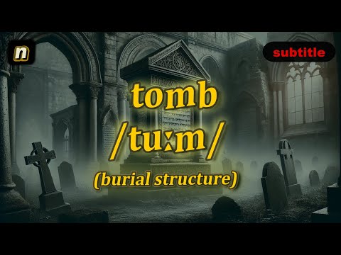 [n] Tomb meaning (burial structure) with 5 examples
