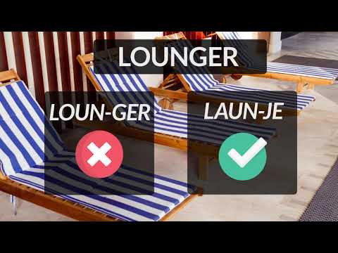How to say Windsor, Recliner, etc? Hello English Pronunciation Class 58