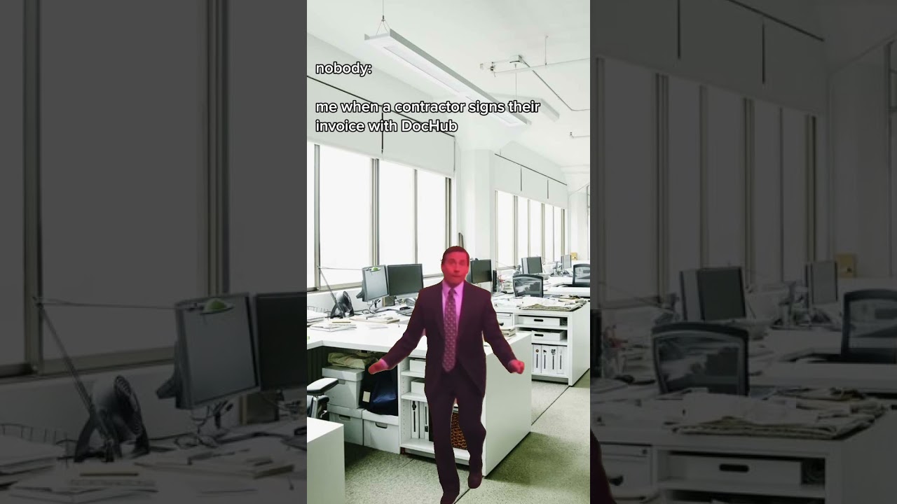 When a Contractor Signs Their Invoice With DocHub.
