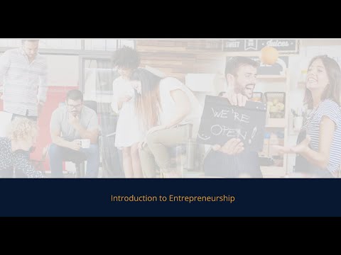 Introduction to Entrepreneurship