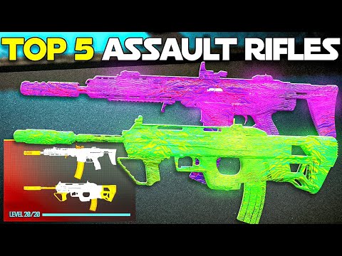 TOP 5 *META* ASSAULT RIFLE LOADOUTS after UPDATE 👑 (Warzone 3 Meta Loadouts) MW3
