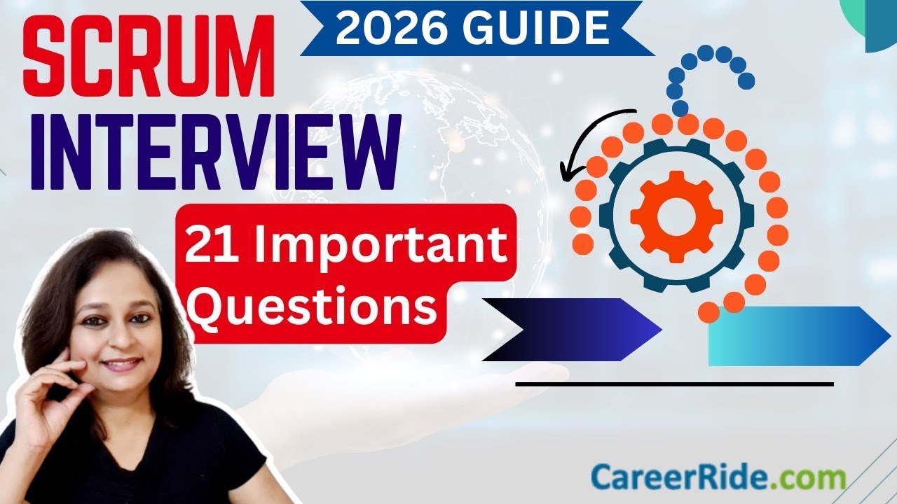 21 Scrum Interview Questions & Answers | Scrum Master Interview Questions ✅ | Job Interview Prep