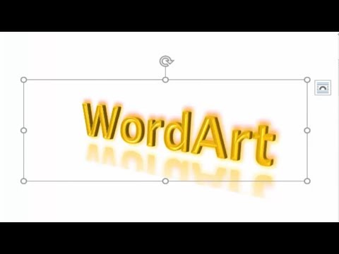 How to Create WordArt in Microsoft Word 2017