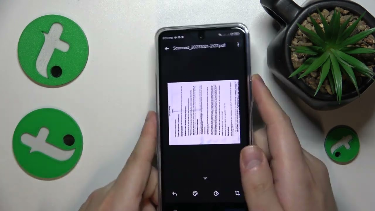 How to Scan a Document into PDF File on TECNO Pova 5 Pro - Google Drive App
