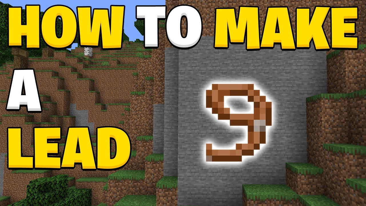 How to make a lead in Minecraft