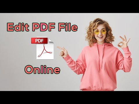Online PDF Editor | How To Edit PDF File Online