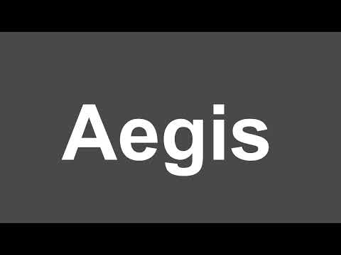 How To Pronounce Aegis | Aegis Pronunciation | How to say Aegis