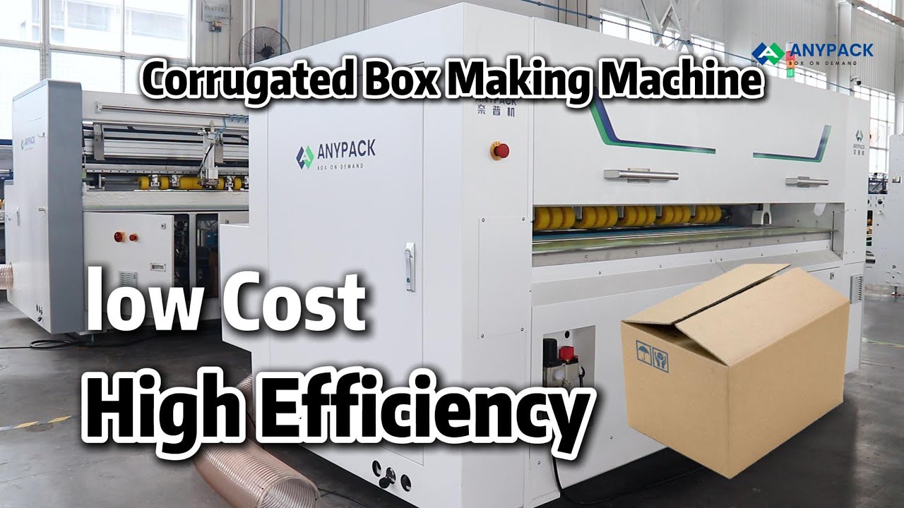 ANYPACK AB1800Pro Corrugated Box Making Machine | packaging box making machine | Packaging Solutions