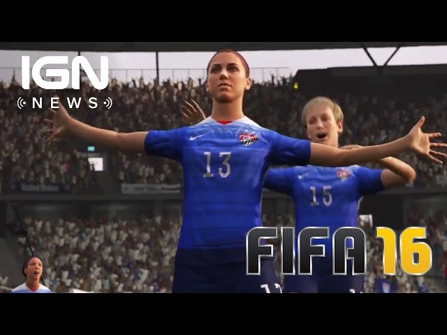 FIFA 16 to feature female athletes for the first time