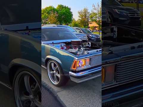 Chevy Malibu hood delete🔥Woodward Cruise