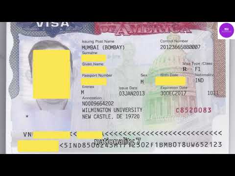 US Visa Issued All Information on Visa | What is US Visa number?