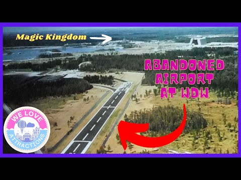 The Secret ABANDONED Airport at Walt Disney World