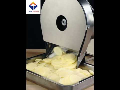 Electric potato chips slicer
