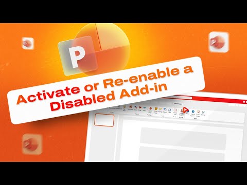 How to Enable or Activate a Disabled Add-in in PowerPoint