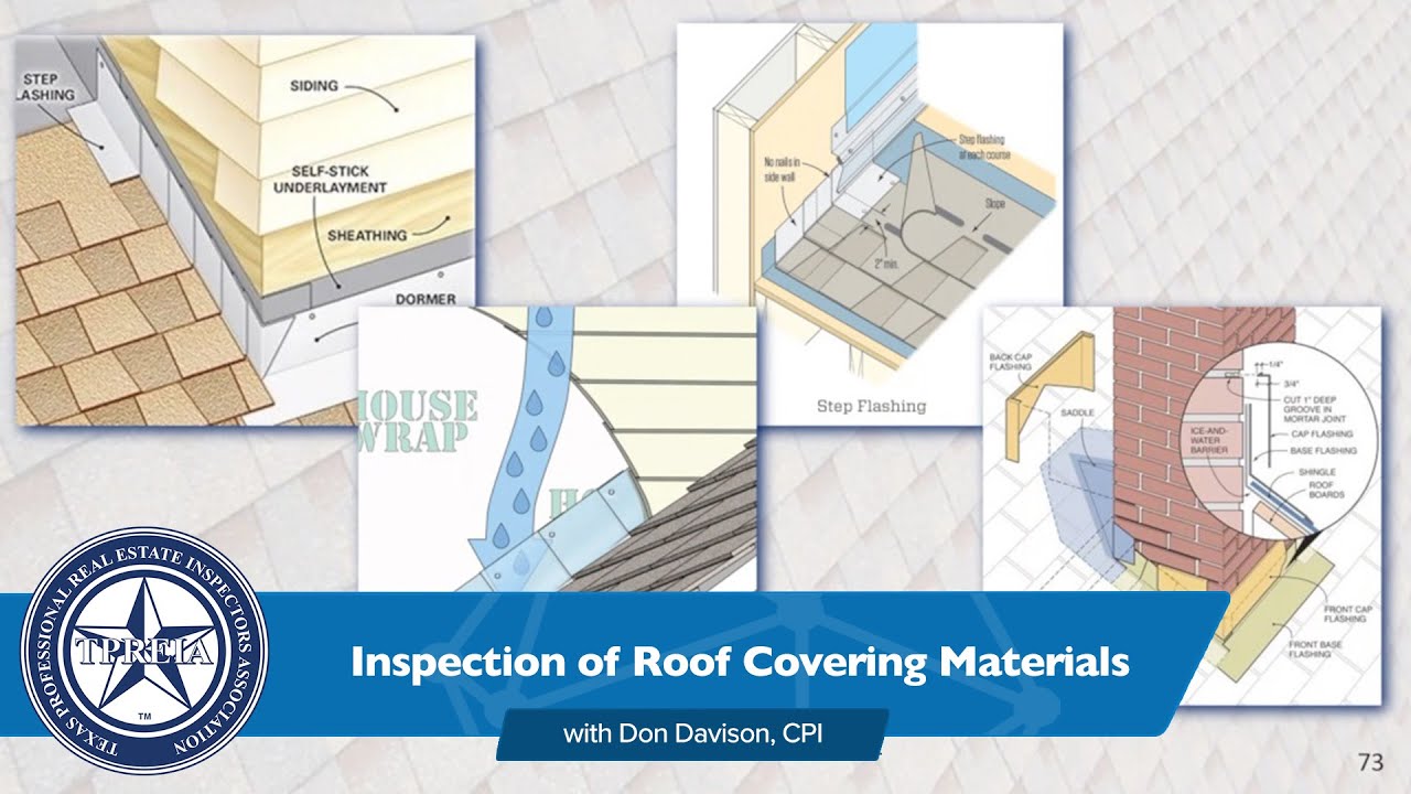 Inspection of Roof Covering Materials with Don Davison, CPI