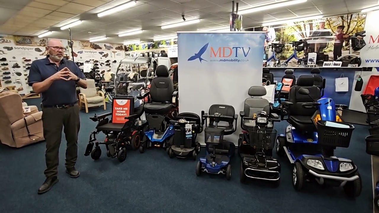 Used mobility equipment at MD Mobility