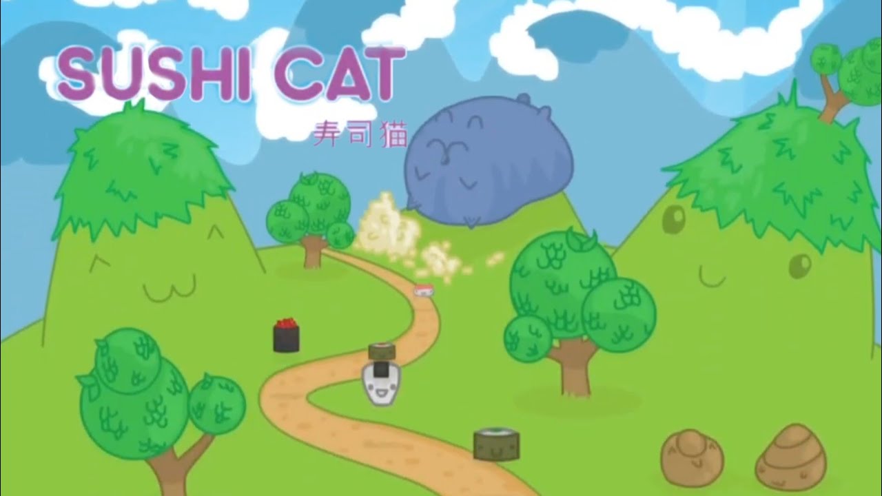 Sushi Cat - Full Gameplay - Flash Games