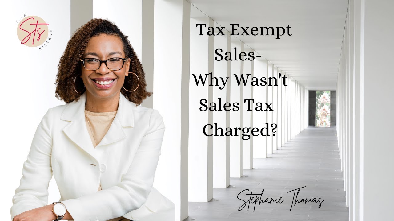 Documenting Tax Exempt Sales