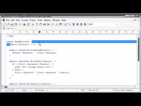 Learn Beginner PHP Tutorial 196 Multiple Instances of Classes - Mind Luster