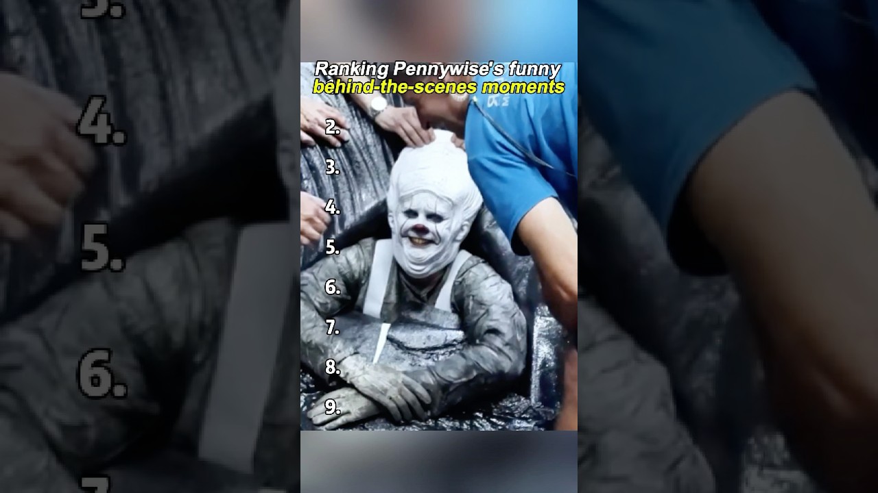 Ranking Pennywise's funny behind-the-scenes moments.#Pennywise#IT#use#fyp#celebrity