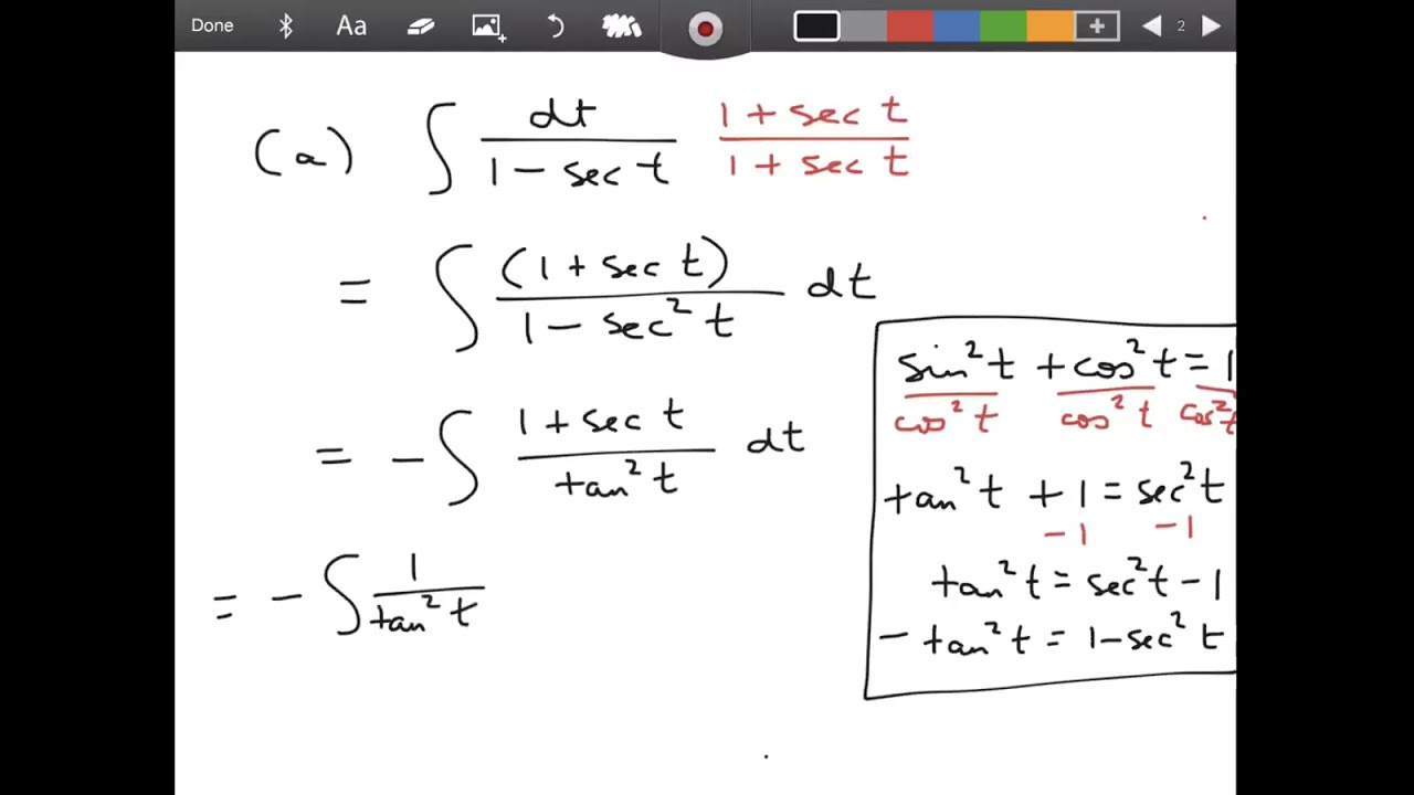 8.1 Using Basic Integration Formulas