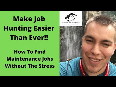 Maintenance Job Searching