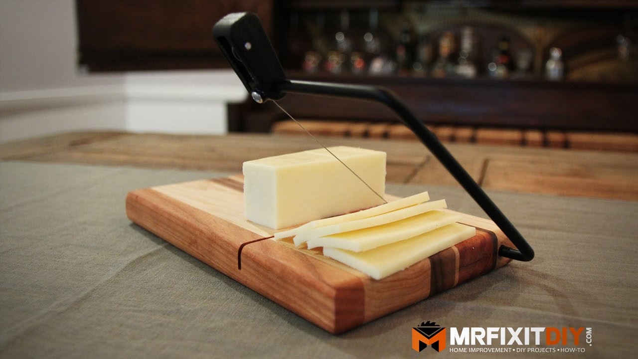 DIY CHEESE CUTTING BOARD