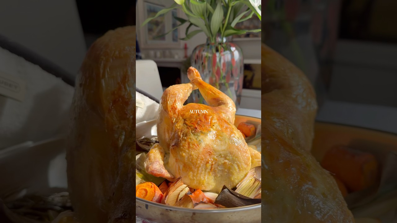 How to perfectly cook your Sunday roast chicken and gravy