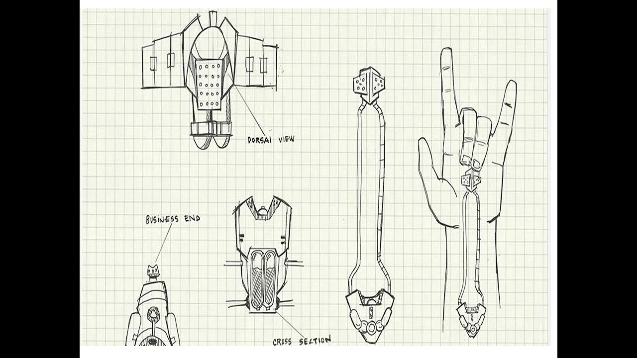TREAD COMICS SPIDER-MAN WEB SHOOTERS BLUEPRINTS