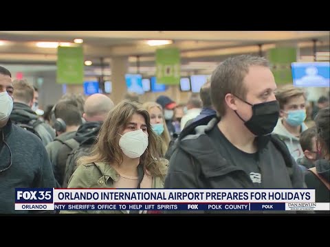Orlando International Airport prepared for holidays