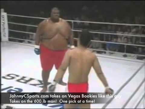 Pride Fighting MMA Fight 600 LB man vs 159 LB man