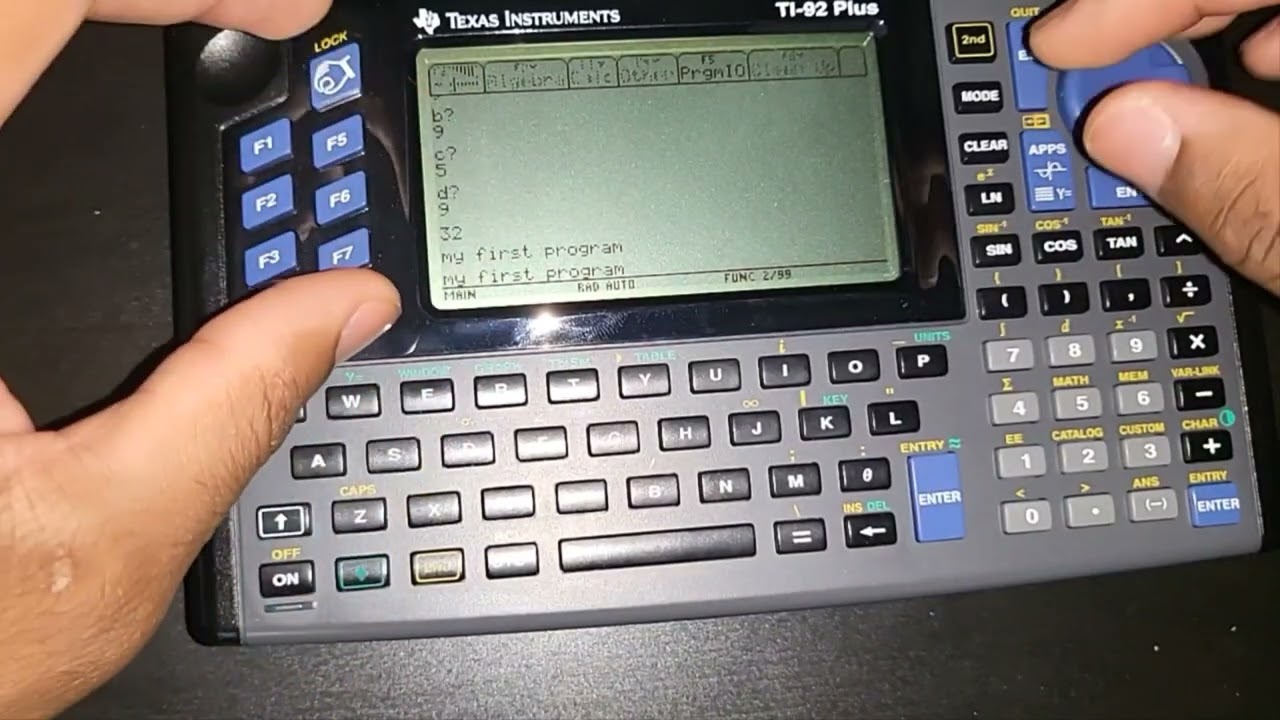 Programming For The Dumbs - TI-BASIC Language Ep1