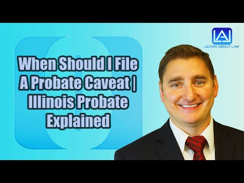 When Should I File A Probate Caveat | Illinois Probate Explained