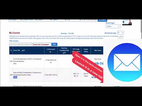 How to Take CPE Courses on Cpethink.com