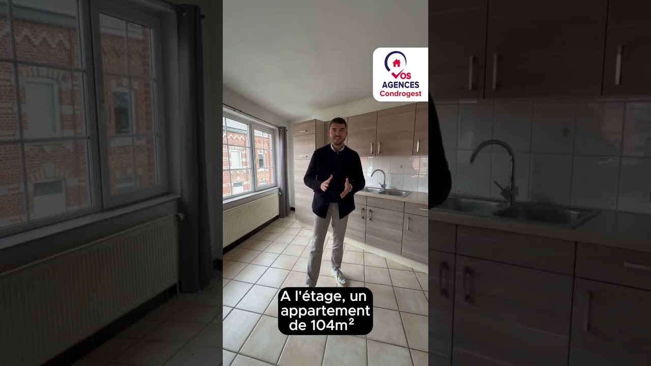 Entrepôt avec appartement à vendre au centre de Ciney | Vos Agences Condrogest