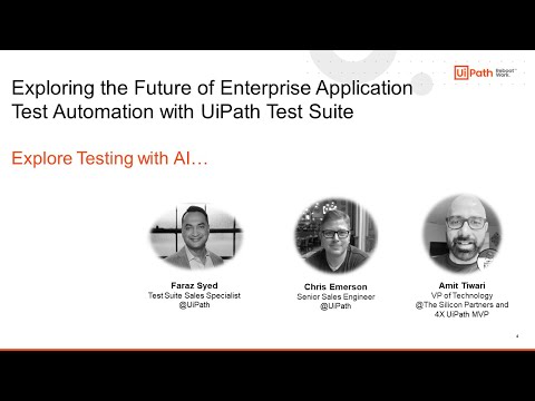 Exploring the Future of Enterprise Application Test Automation with UiPath Test Suite